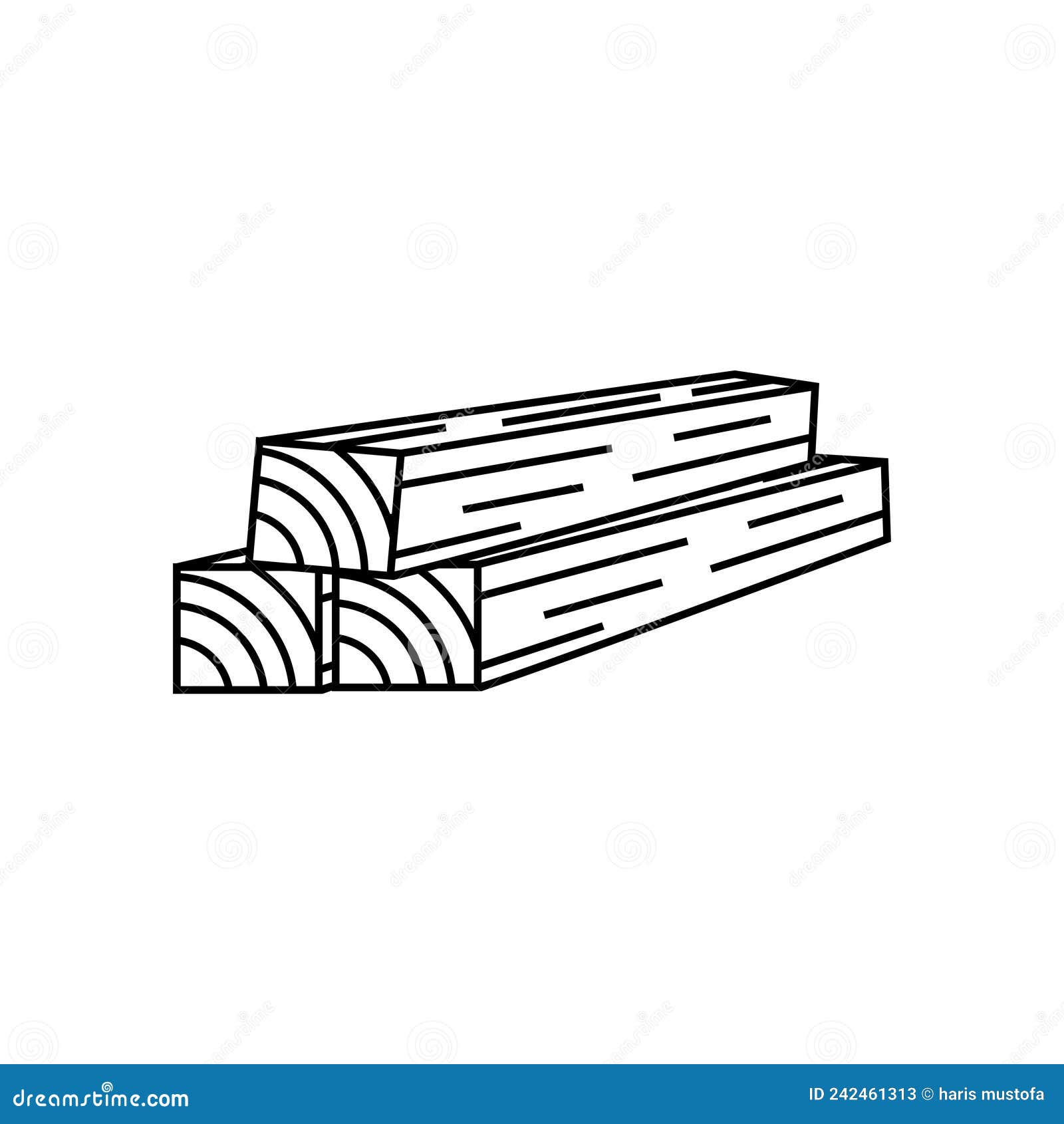 Wood Log Icon Design Template Vector Isolated Illustration Stock ...