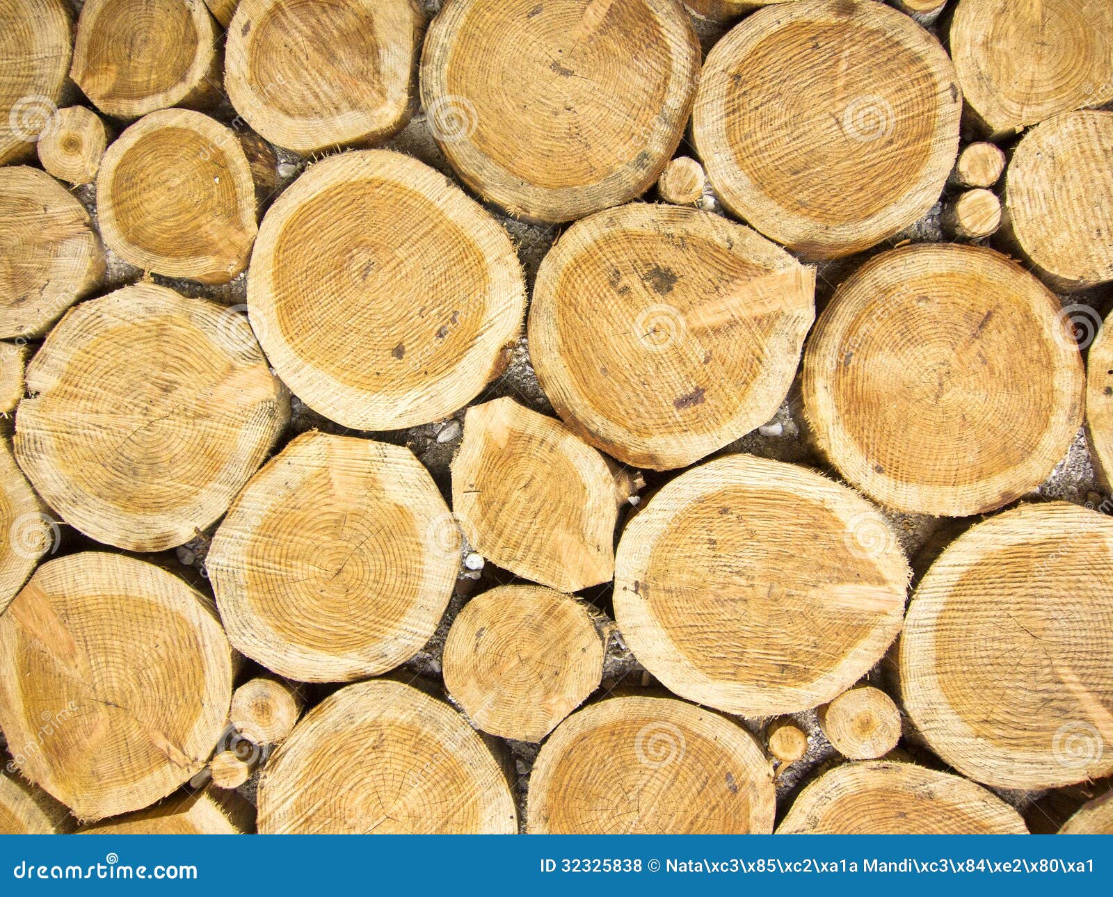 Wood Log Pile Royalty Free Stock Photos - Image: 32325838