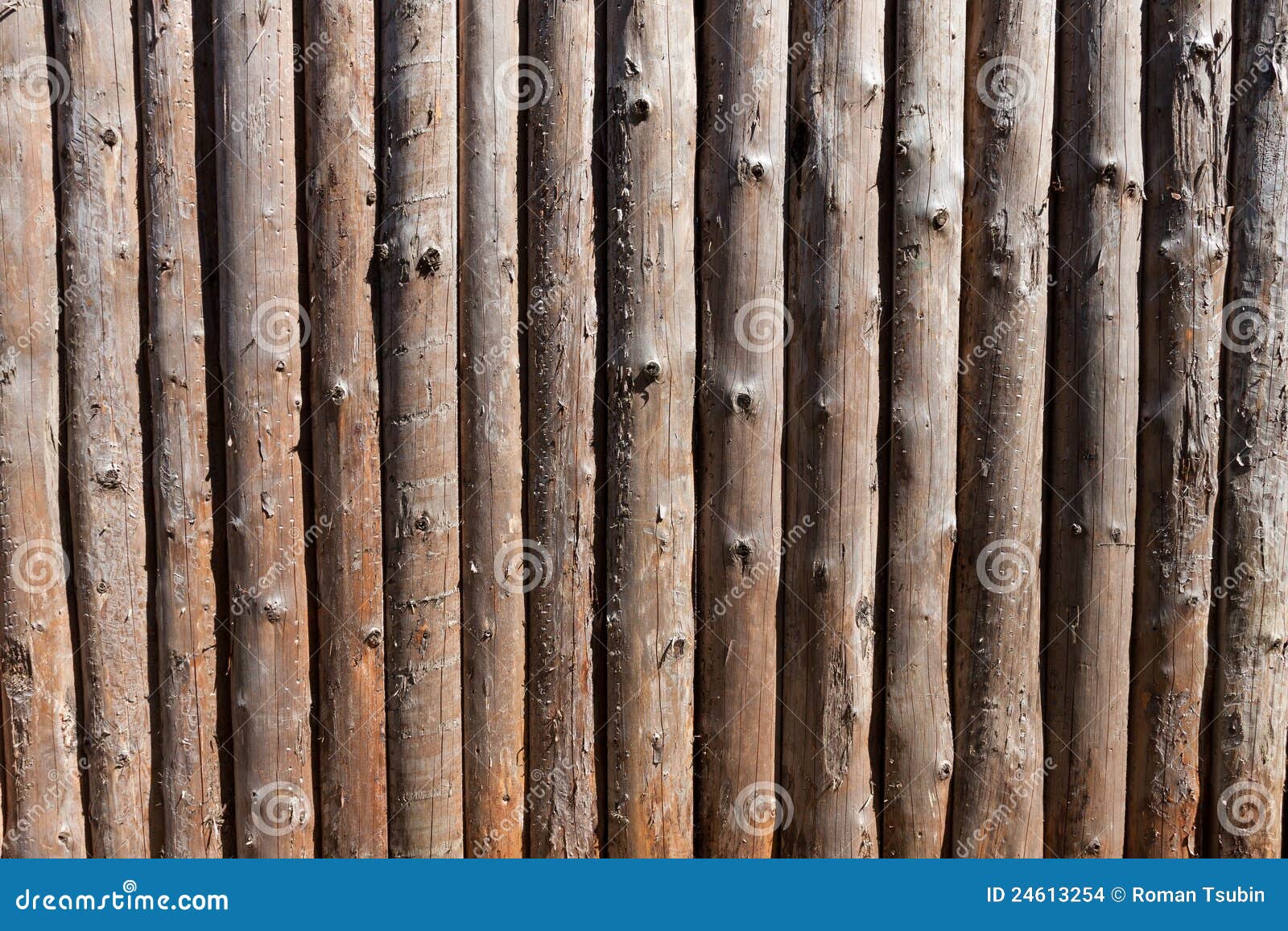 Wood log wall stock photo. Image of construction, rusty - 24613254