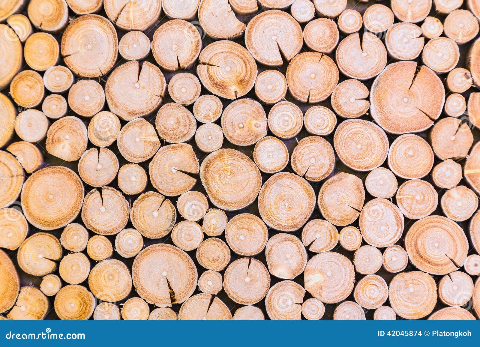 Wood logs background stock photo. Image of color, natural - 42045874