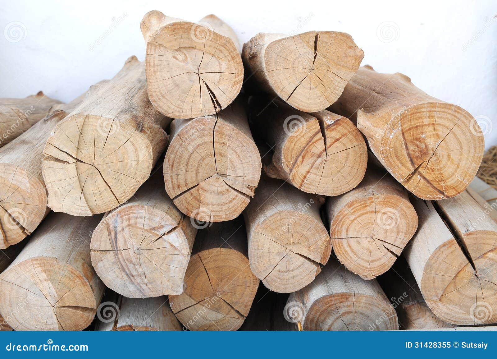 Wood logs background stock image. Image of chimney, lumber - 31428355