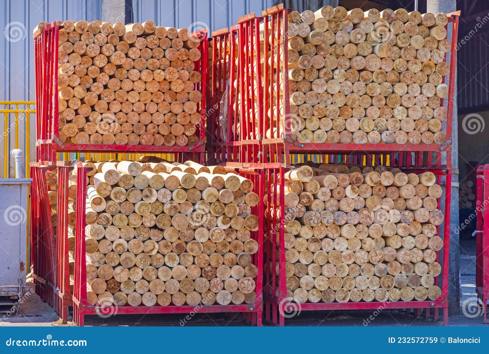 Wood Logs Frames stock image. Image of distribution - 232572759