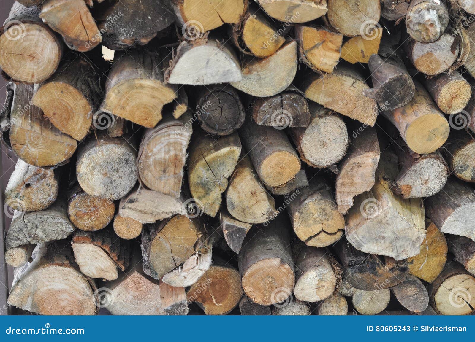 Wood Logs for Heating and Fire Cooking Stock Image - Image of logs ...