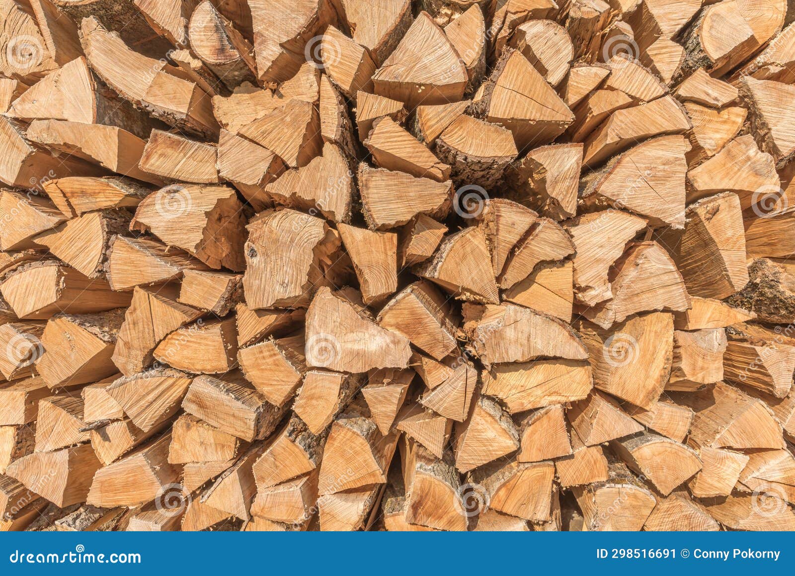 Wood Logs, Pile of Chopped and Stacked Fire Wood Stock Image - Image of ...