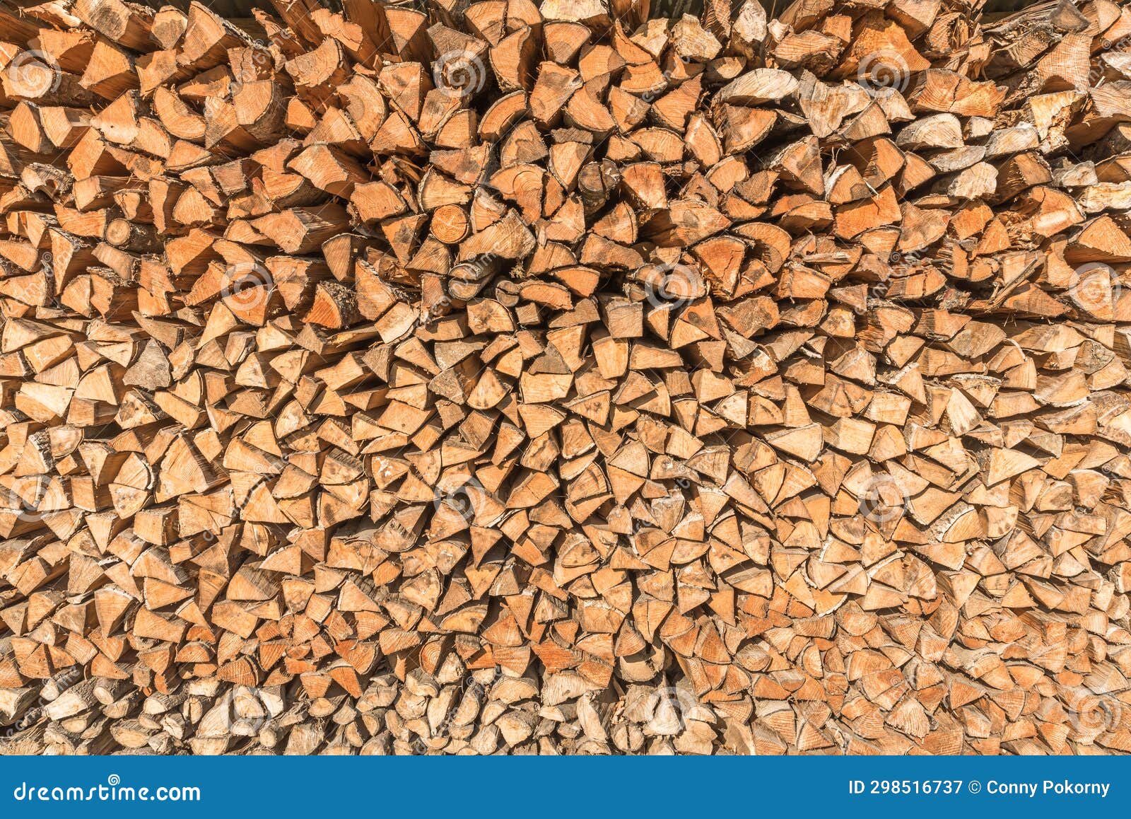Wood Logs, Pile of Chopped and Stacked Fire Wood Stock Image - Image of ...