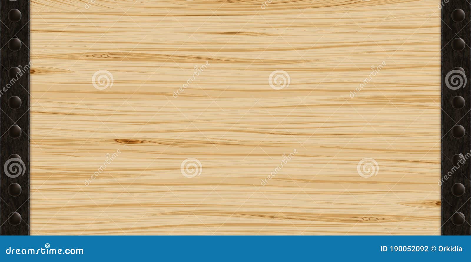 Wood and metal texture stock vector. Illustration of steel - 190052092