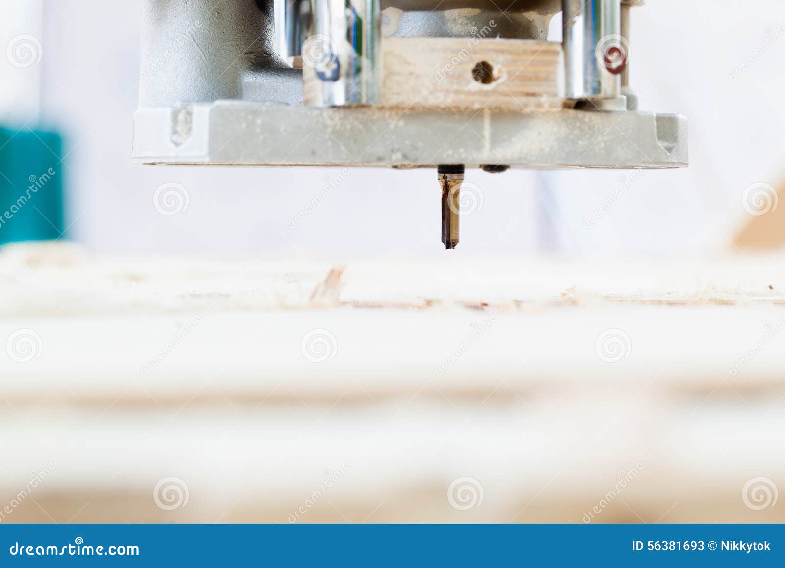 Wood milling machine stock image. Image of action, direction - 56381693