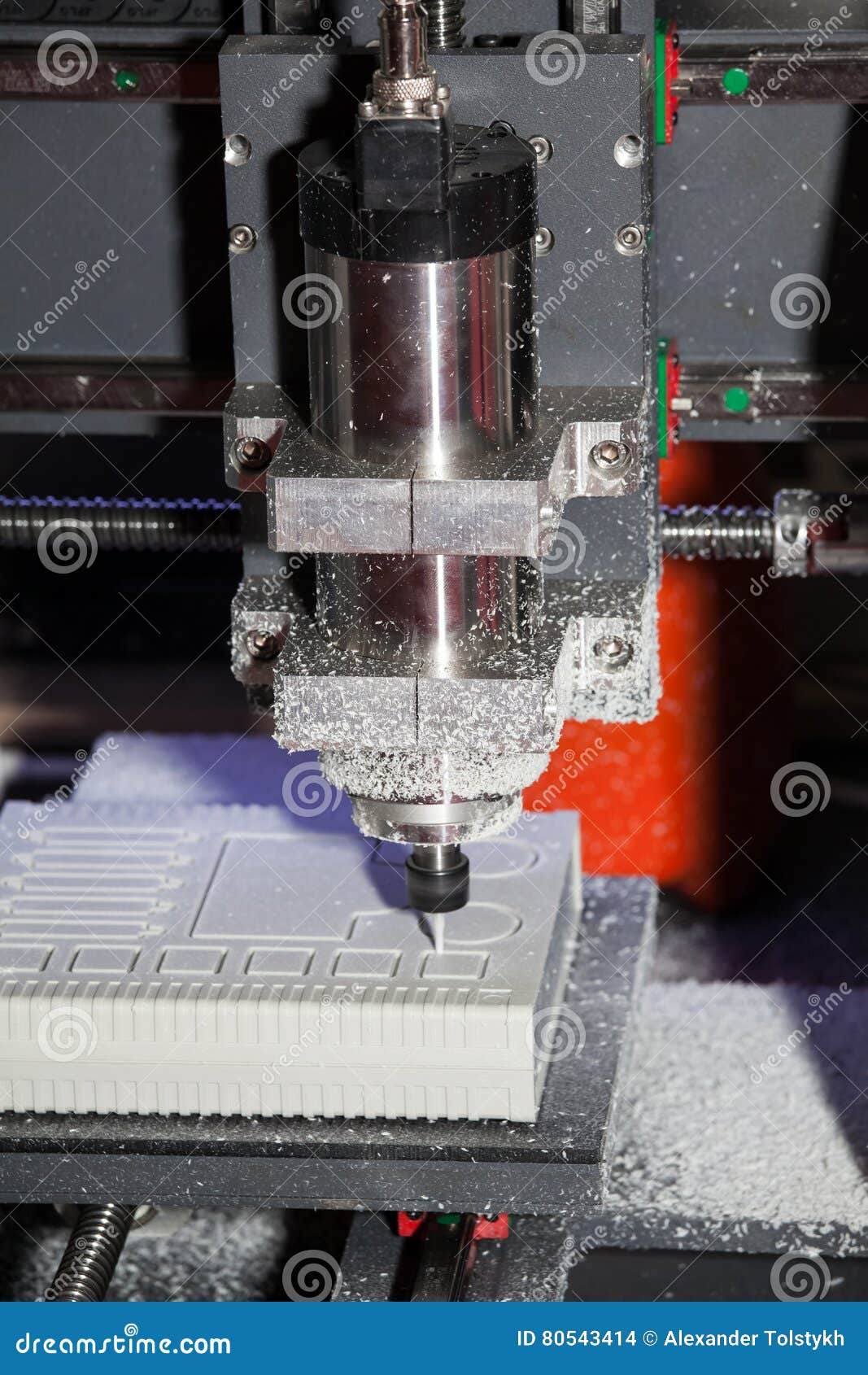 Wood milling machine stock photo. Image of plank, industry - 80543414