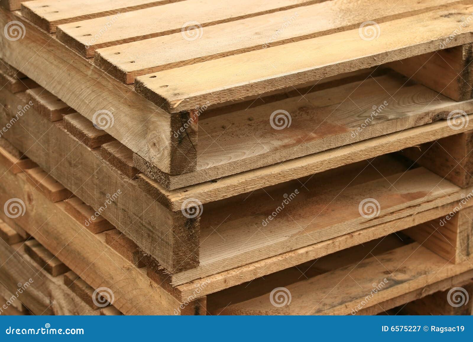 Wood Pallet stock image. Image of load, wooden, container - 6575227