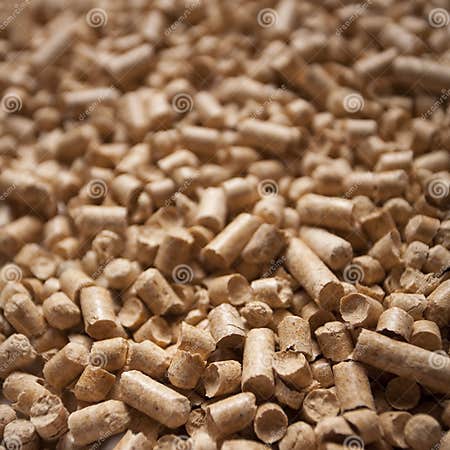 Wood pellets stock image. Image of burn, ecology, closeup - 10438493
