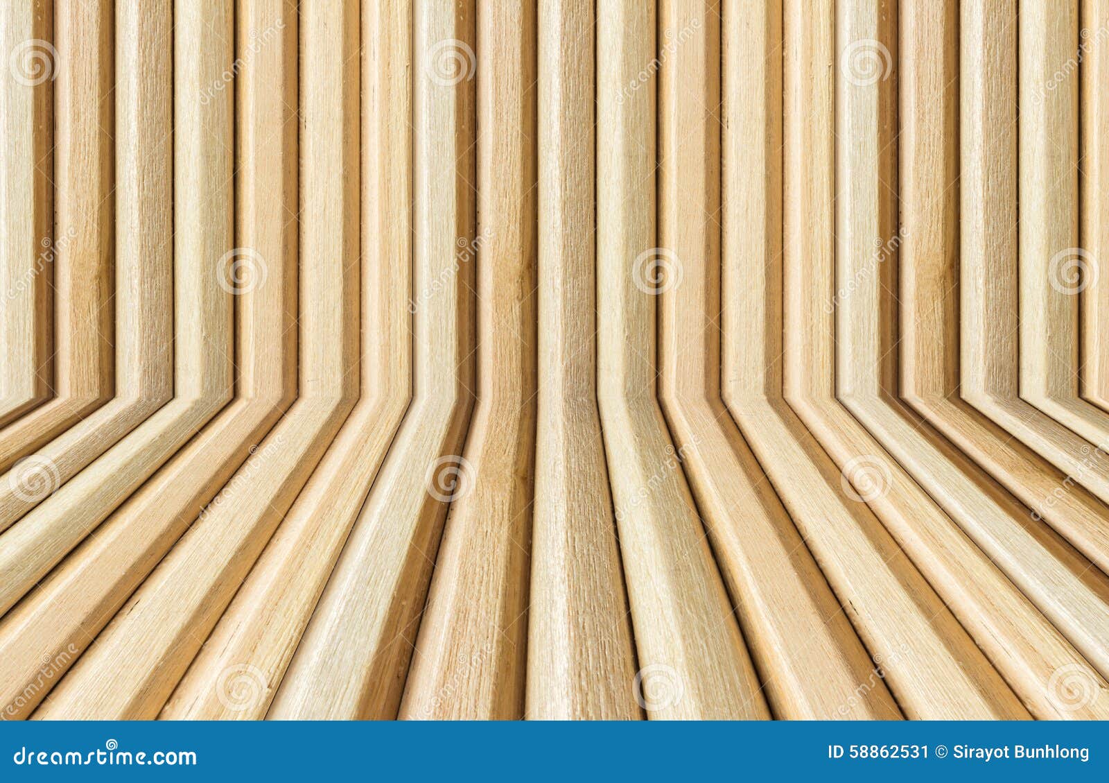 Wood Perspective Background for Room Interior. Stock Image - Image of ...