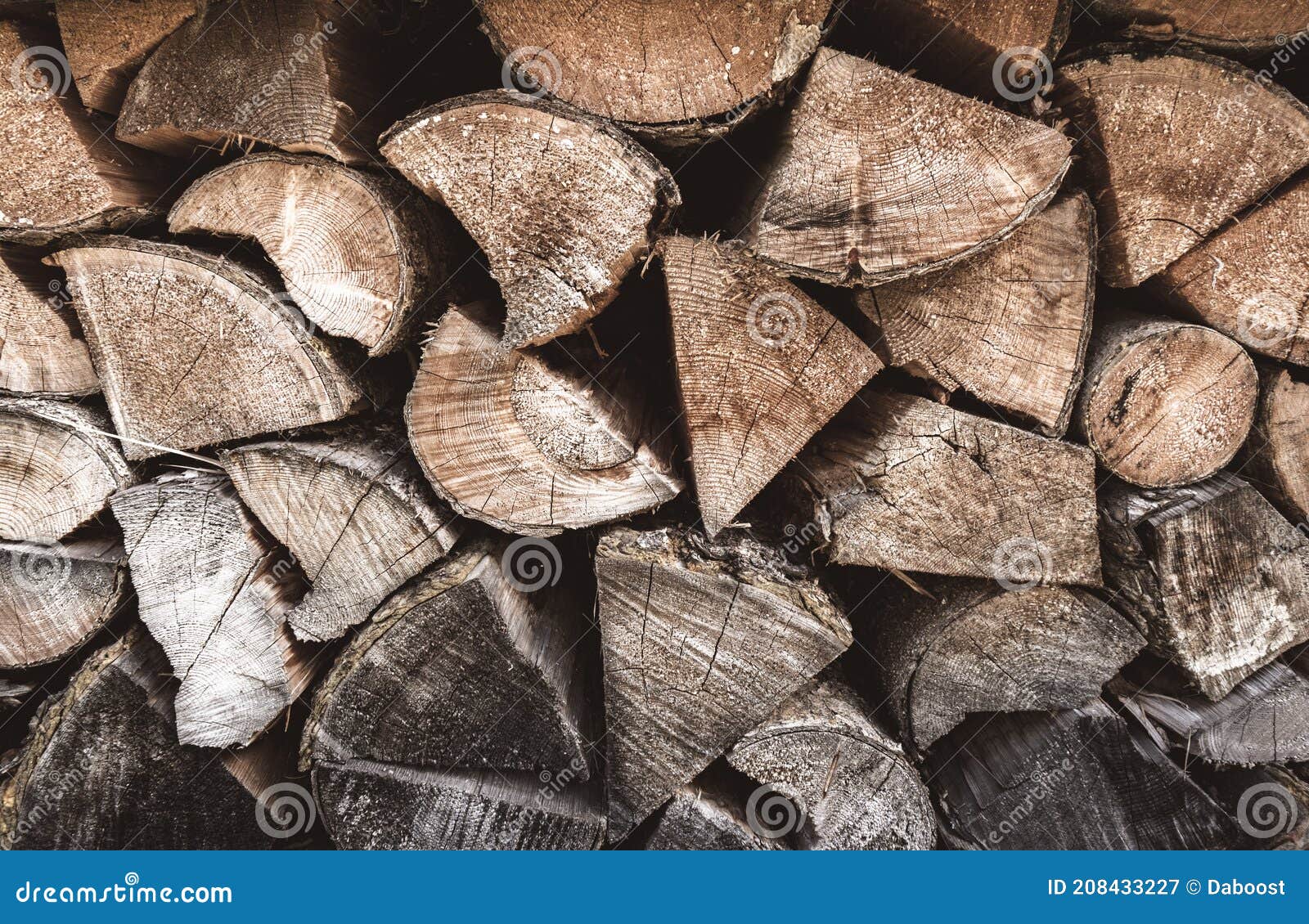Wood Pile Background Texture Stock Image - Image of natural, abstract ...