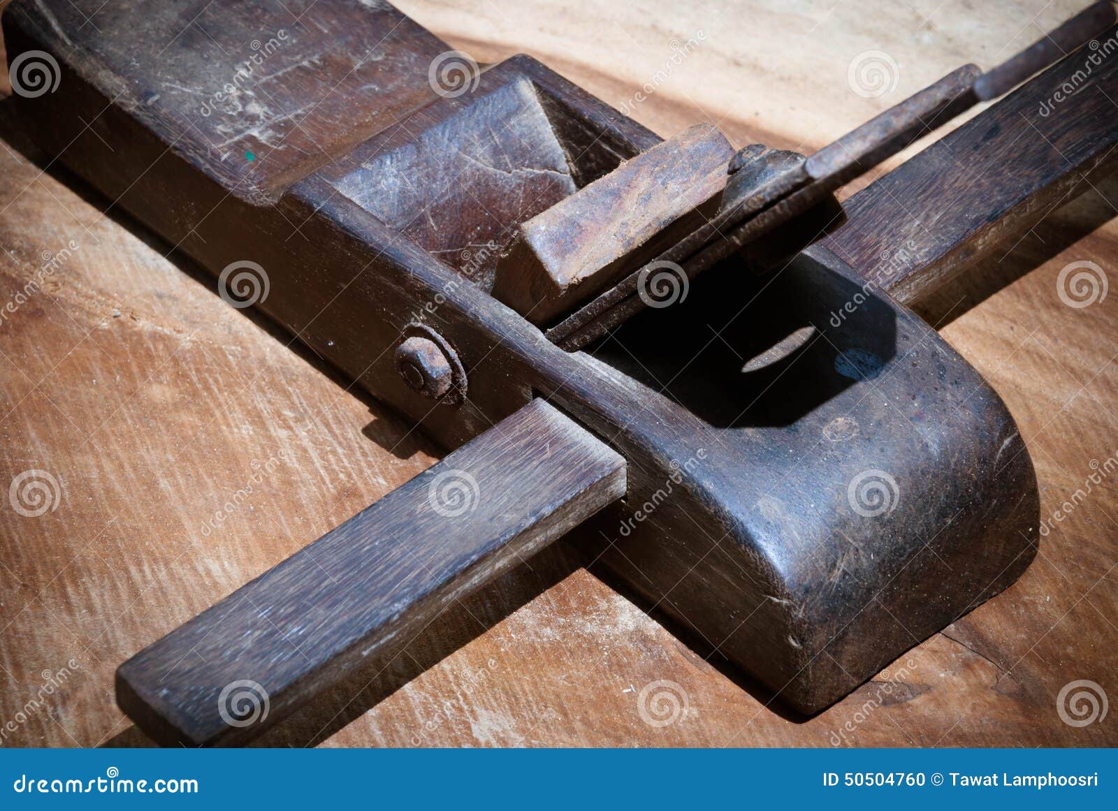 Wood plane tool stock photo. Image of antique, handy - 50504760