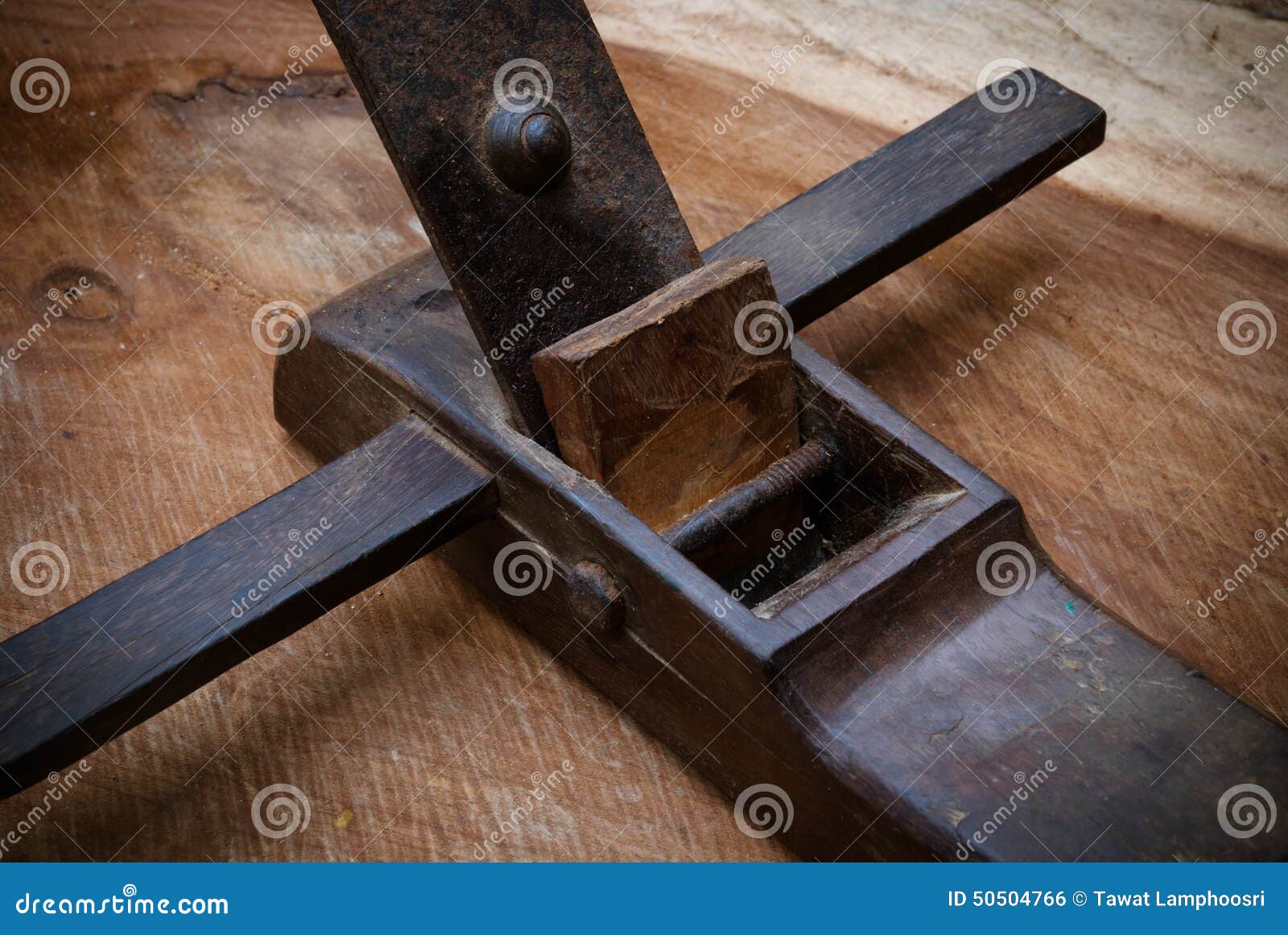 Wood plane tool stock photo. Image of shavings, plane - 50504766
