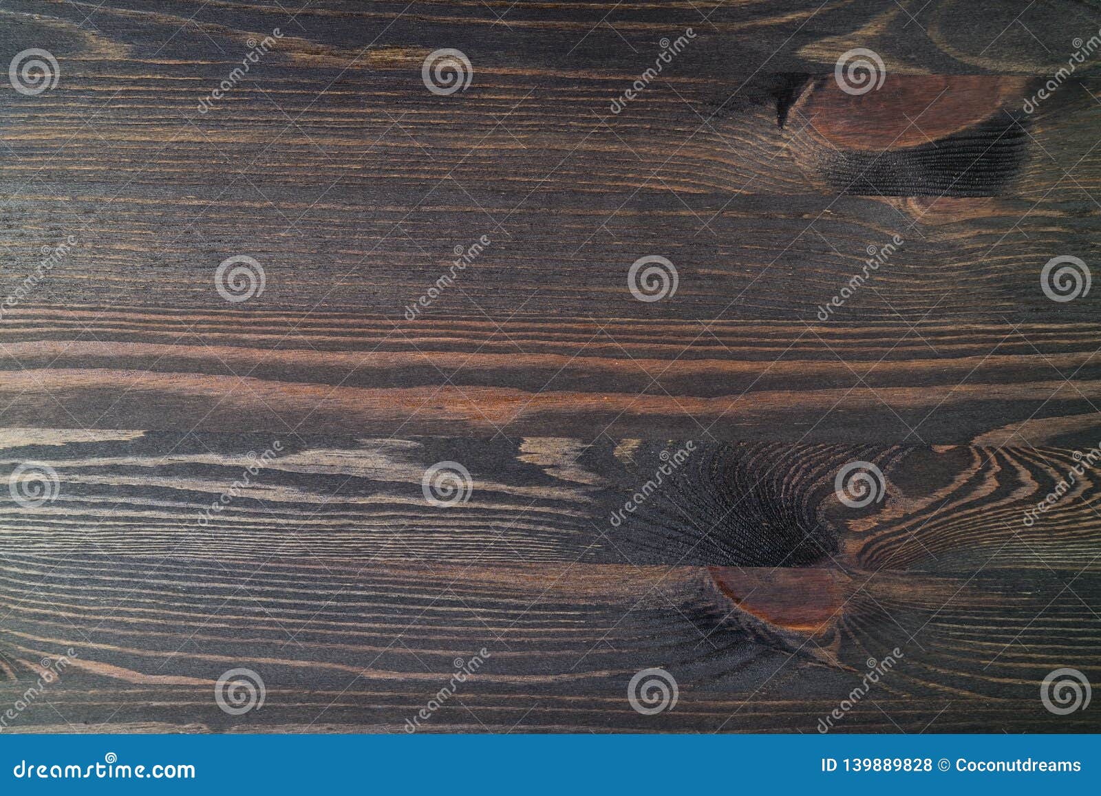 Wood Plank with Beautiful Pattern, Top View of Table Surface for ...