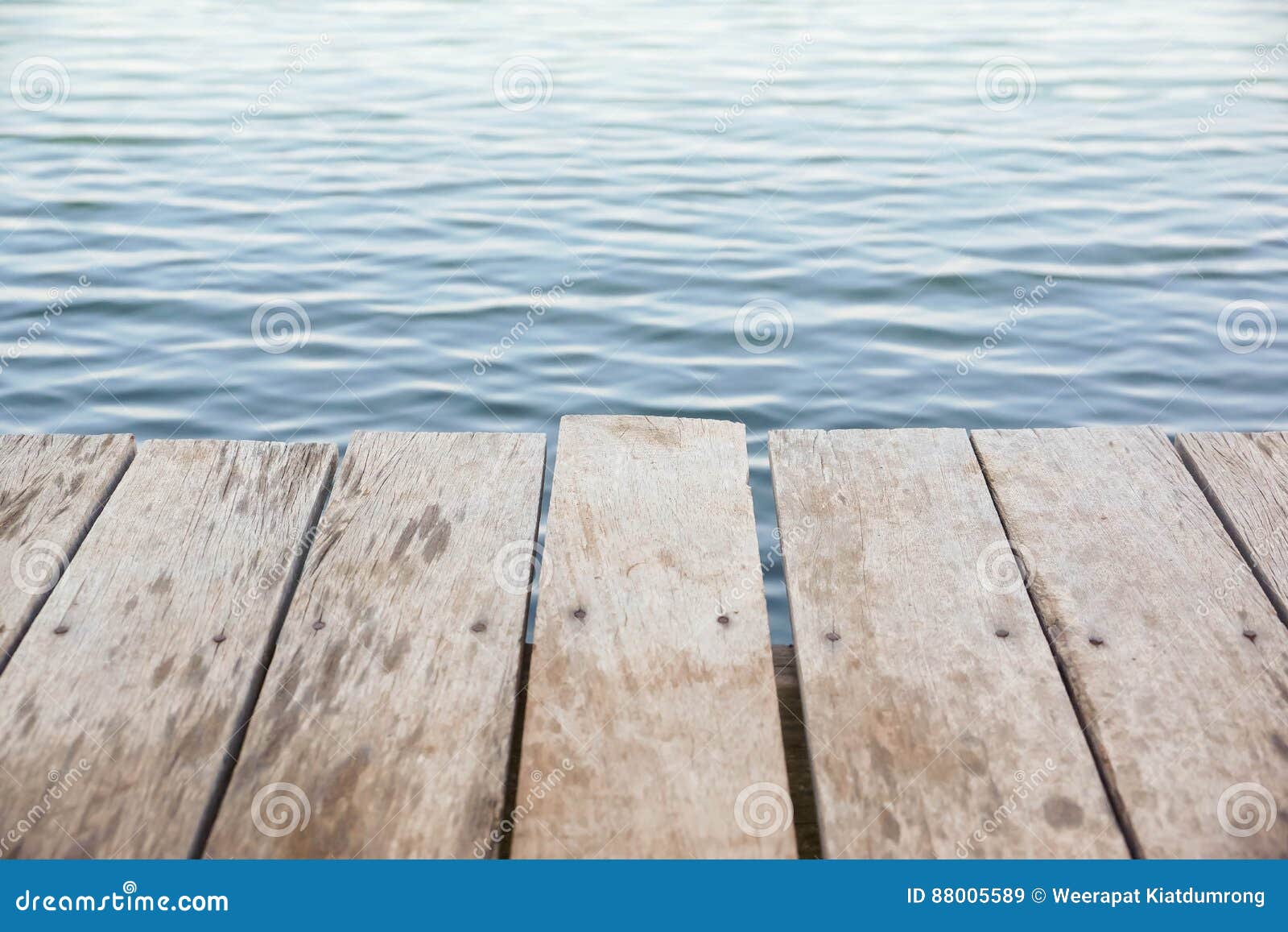 Wood plank floor on water stock image. Image of vintage - 88005589
