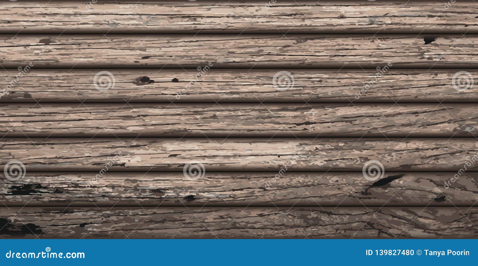 Wood Plank Long Texture Background. Old Wood. Stock Vector ...