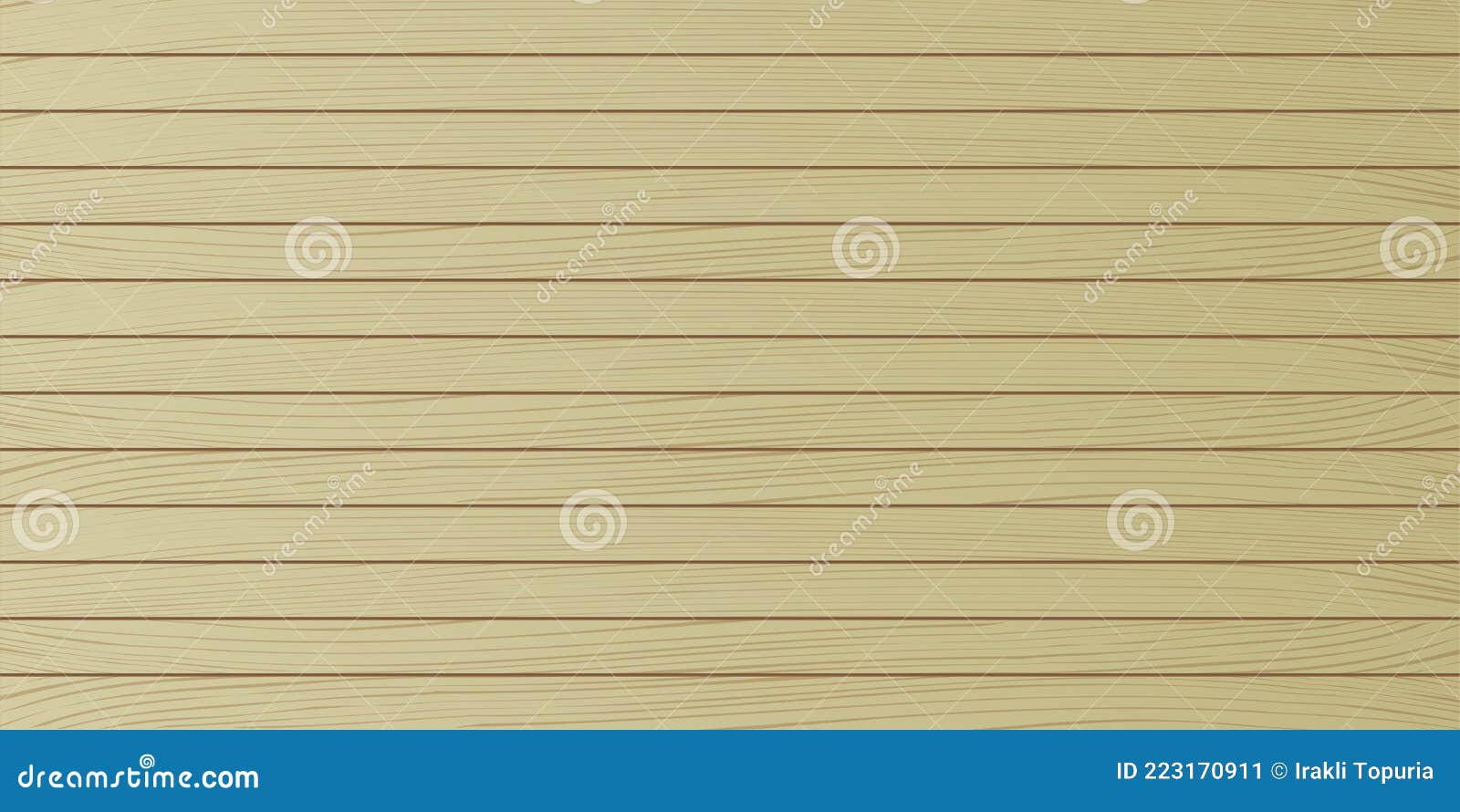 A Wood Plank Realistic Horizontal Vector Texture. Stock Vector ...