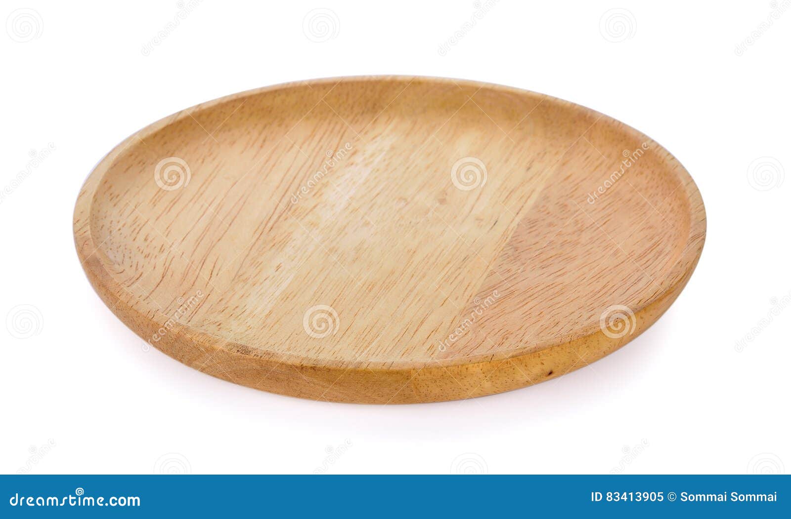 Wood plate stock image. Image of board, round, wood, white - 83413905