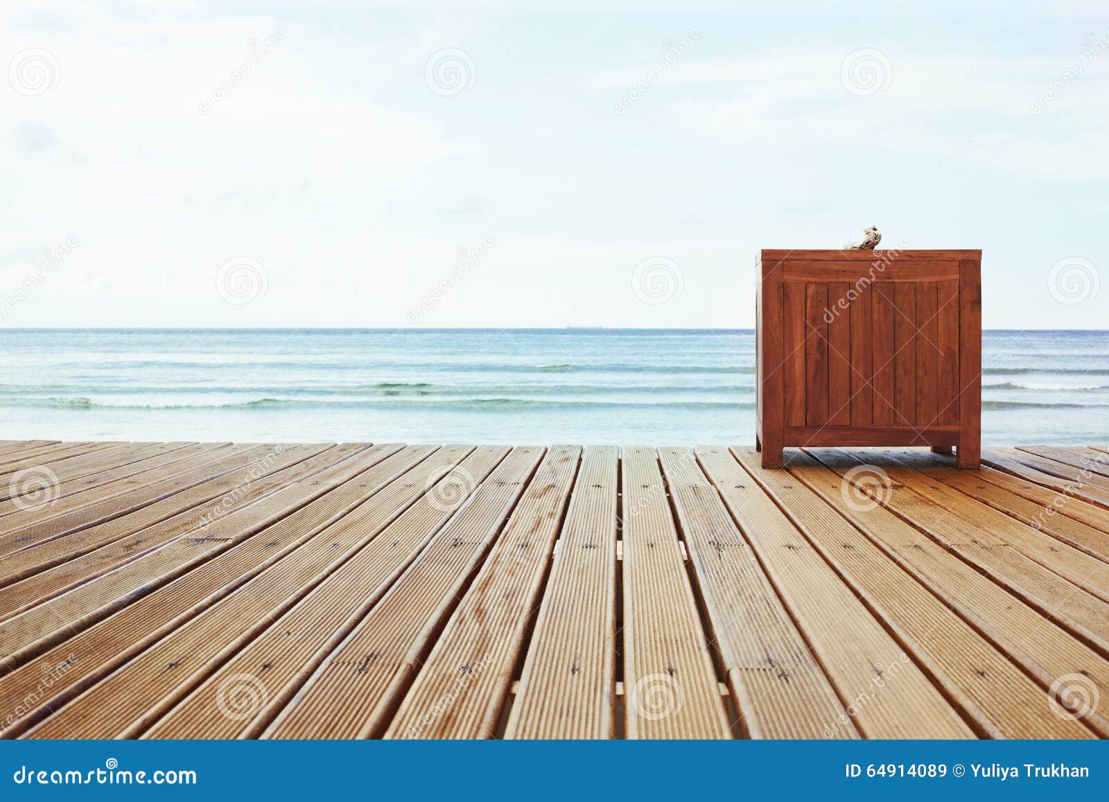 Wood platform stock image. Image of buildings, deck, relaxation - 64914089