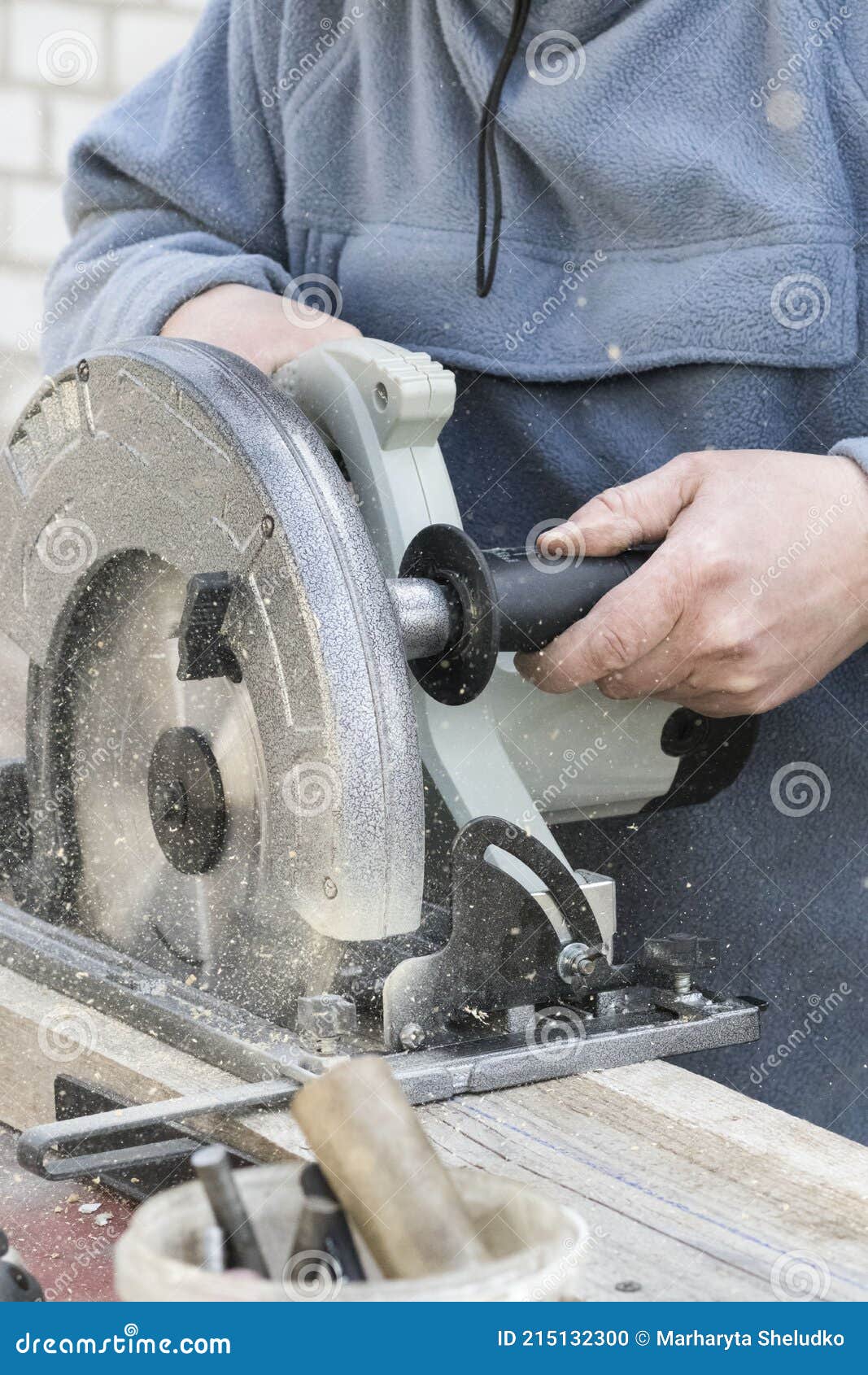 Wood Processing with Different Tools. Stock Photo - Image of processing ...