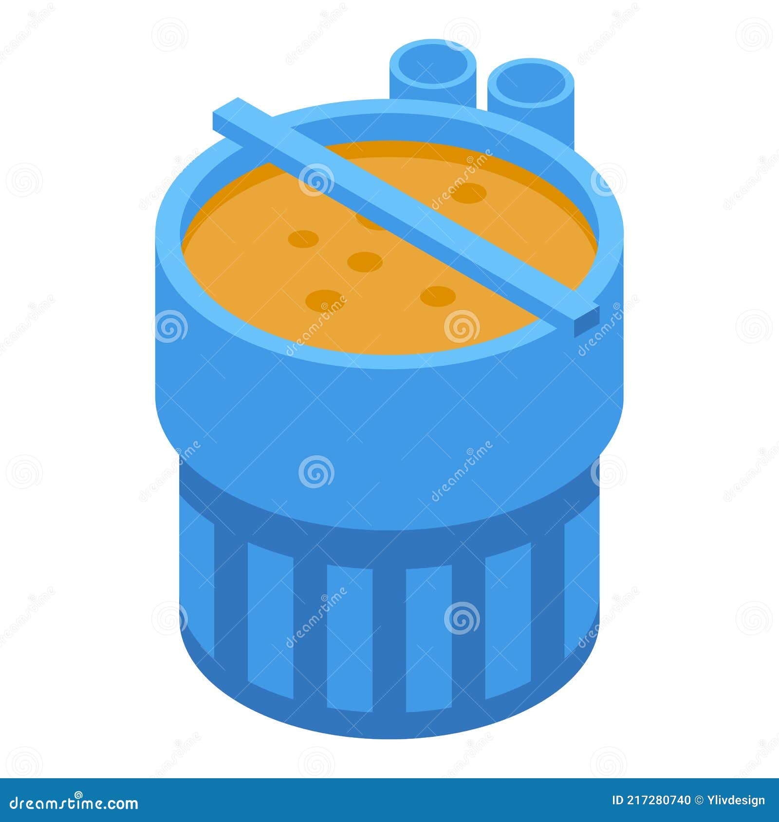 Wood Pulp Paper Icon, Isometric Style Stock Vector - Illustration of ...