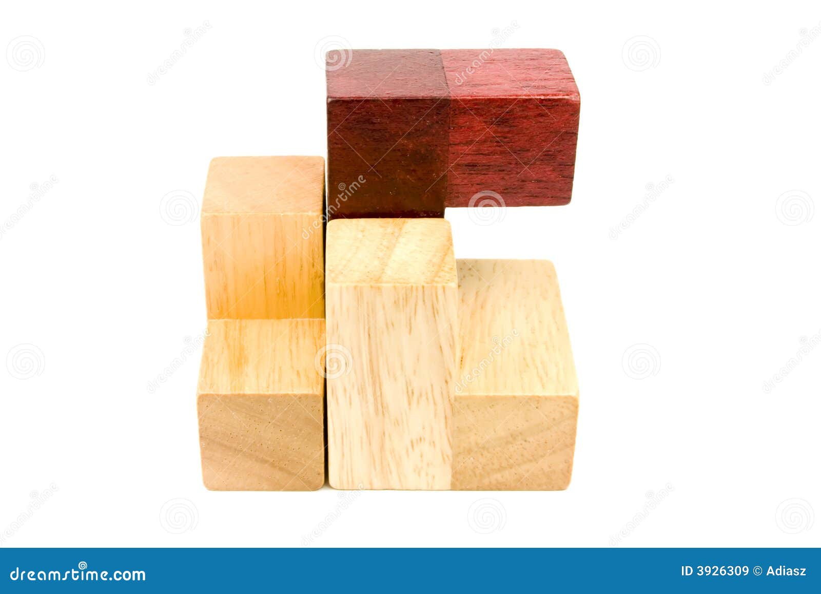 Wood puzzle items stock image. Image of structure, erect - 3926309