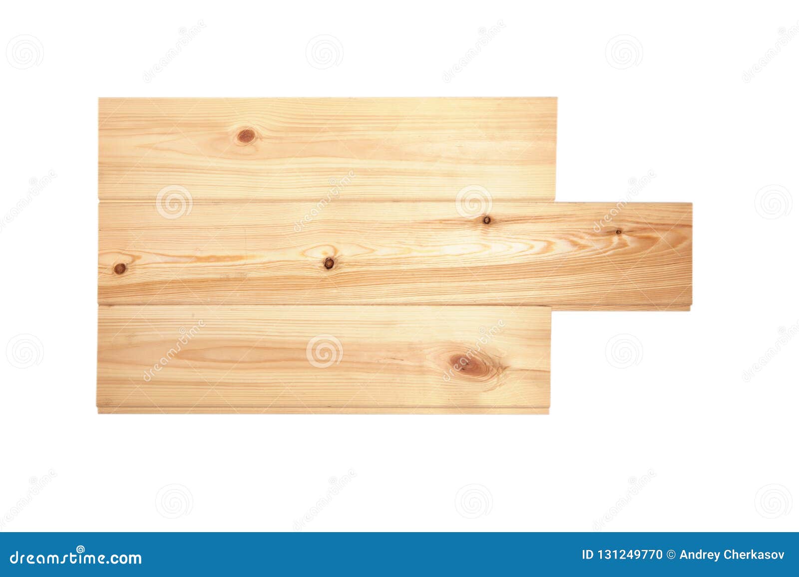 Wood Rectangle Pieces Isolate on White Stock Photo - Image of boards ...