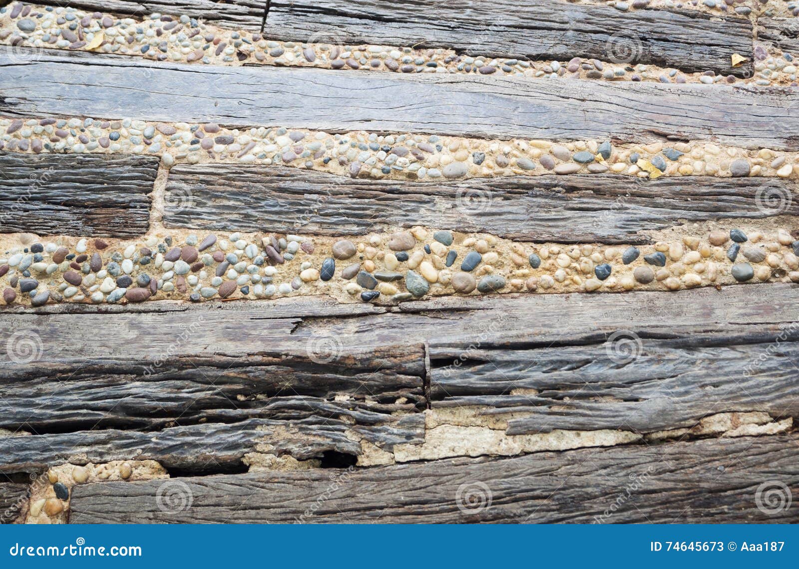Wood and Rock Panel Texture Stock Image - Image of design, plant: 74645673