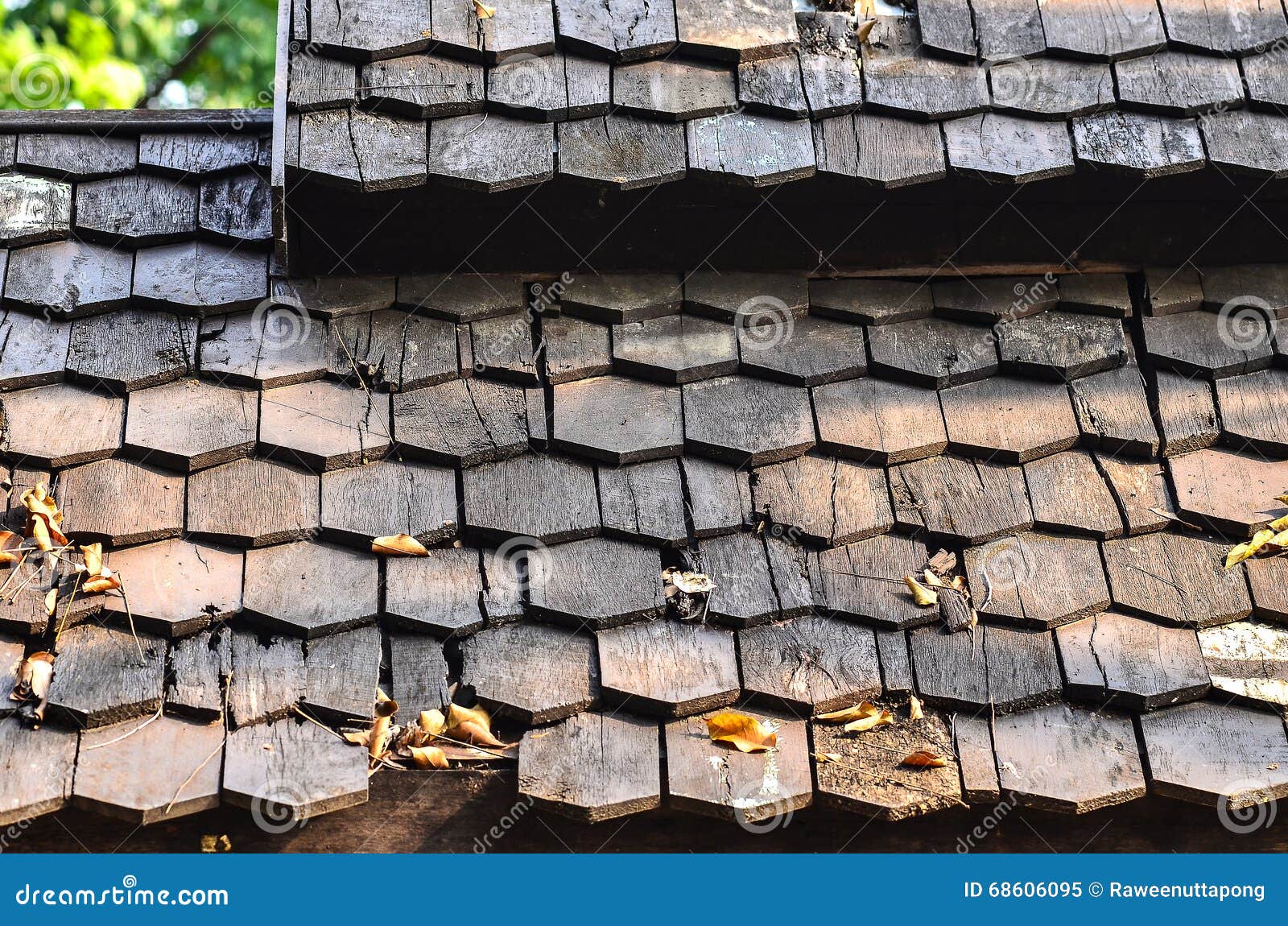 Wood Roofing Texture Background Stock Image | CartoonDealer.com #126265459