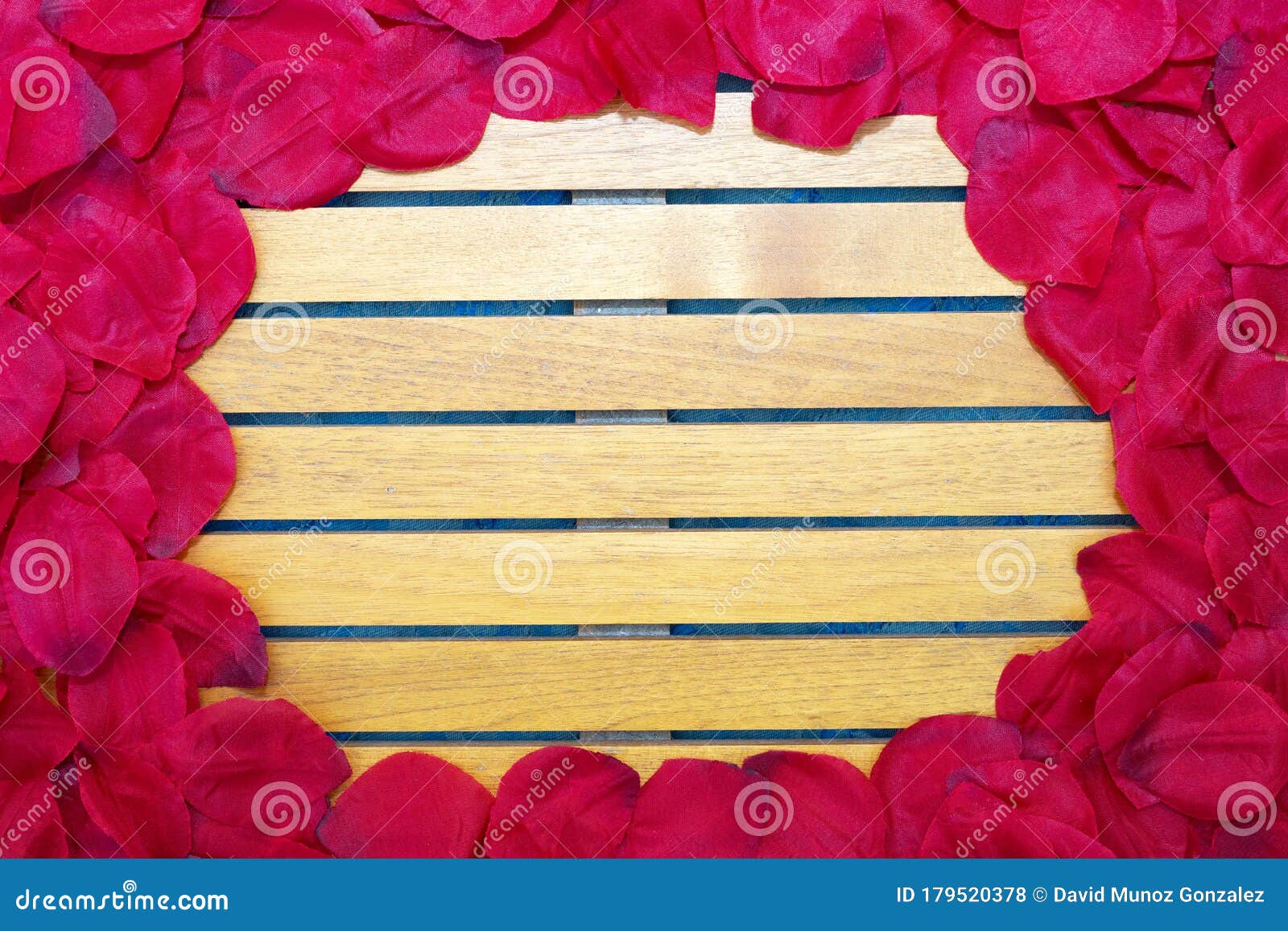 Wood and Rose Petals Background Stock Photo - Image of wood, romantic ...