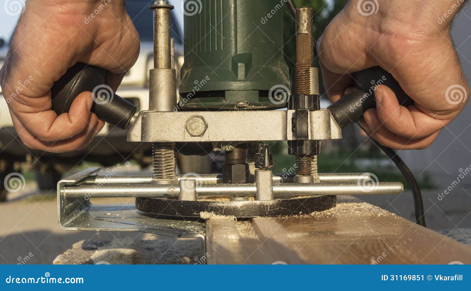 Wood router stock image. Image of construction, power - 31169851