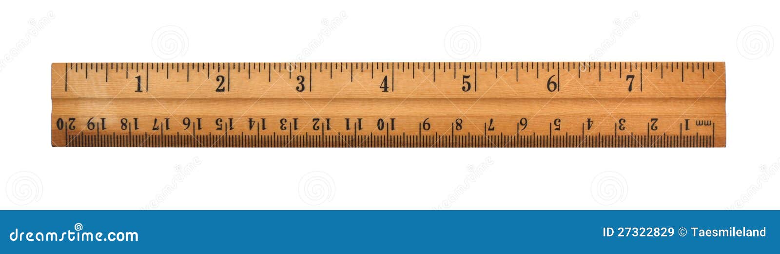 A wood ruler stock image. Image of long, background, measurement - 27322829