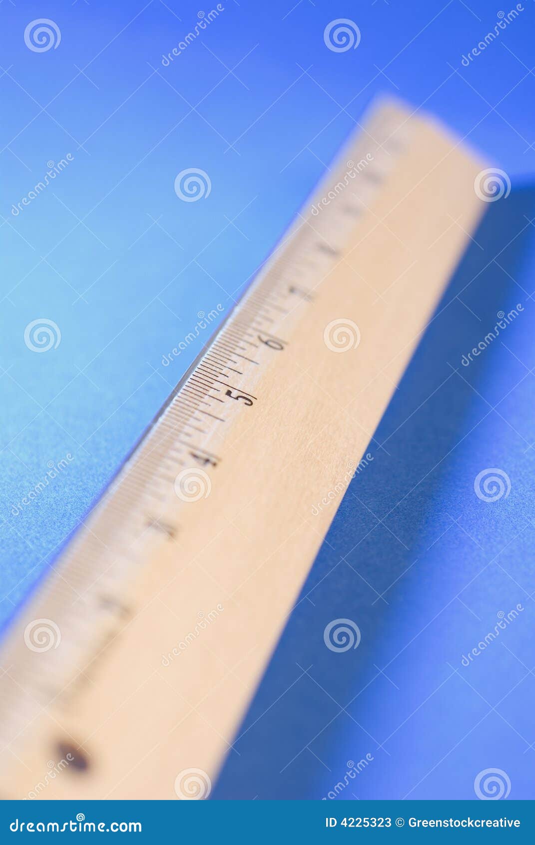 Wood ruler stock image. Image of ruler, vertical, width - 4225323