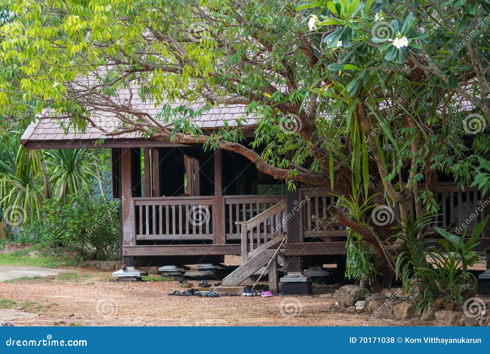 Wood rural house stock photo. Image of peace, environment - 70171038