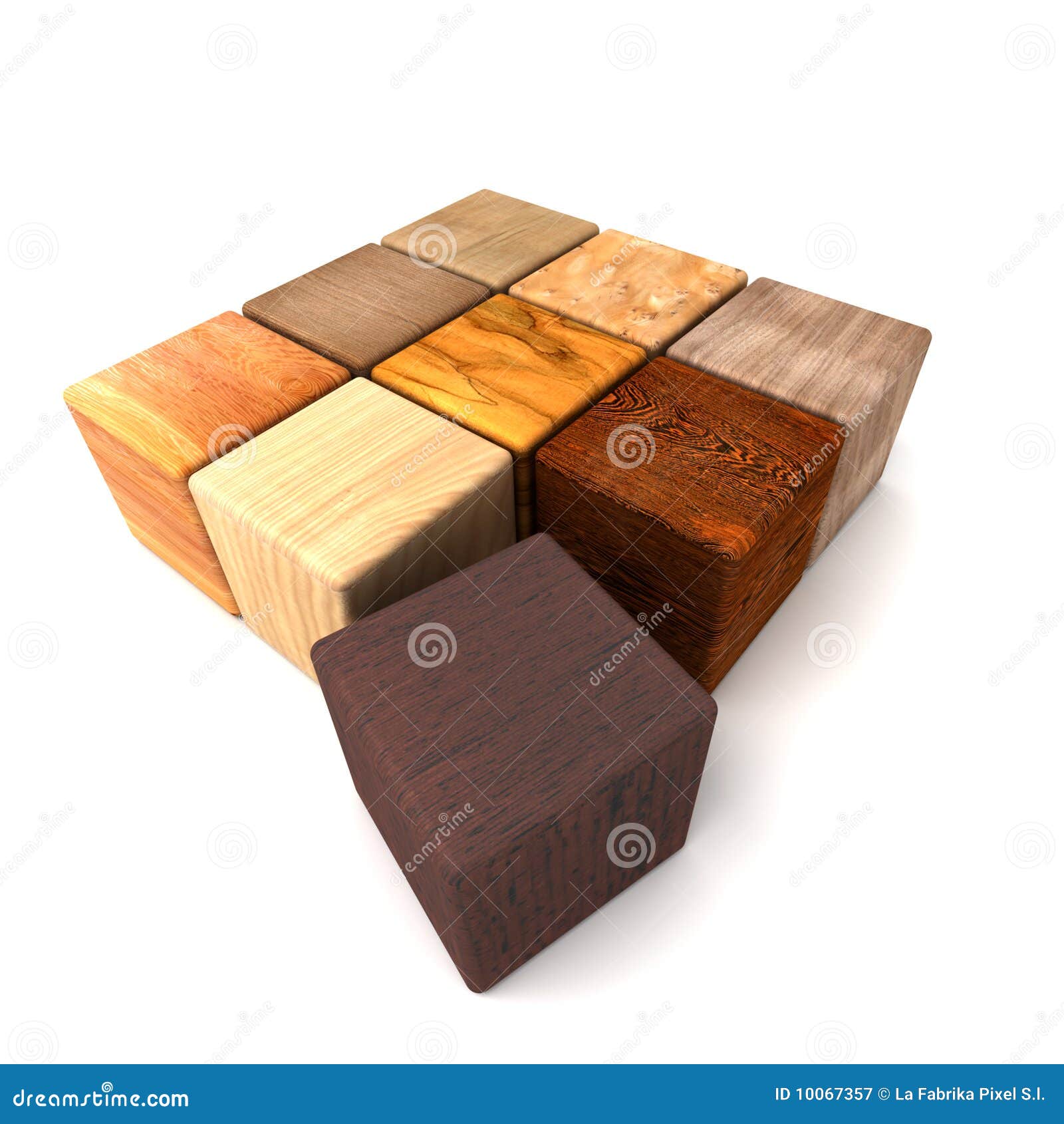 Wood samples stock illustration. Illustration of ebony - 10067357