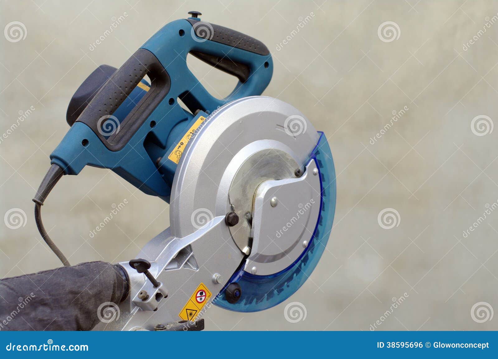 Wood Saw Cutting Machine with Safyty Blade Stock Photo - Image of ...