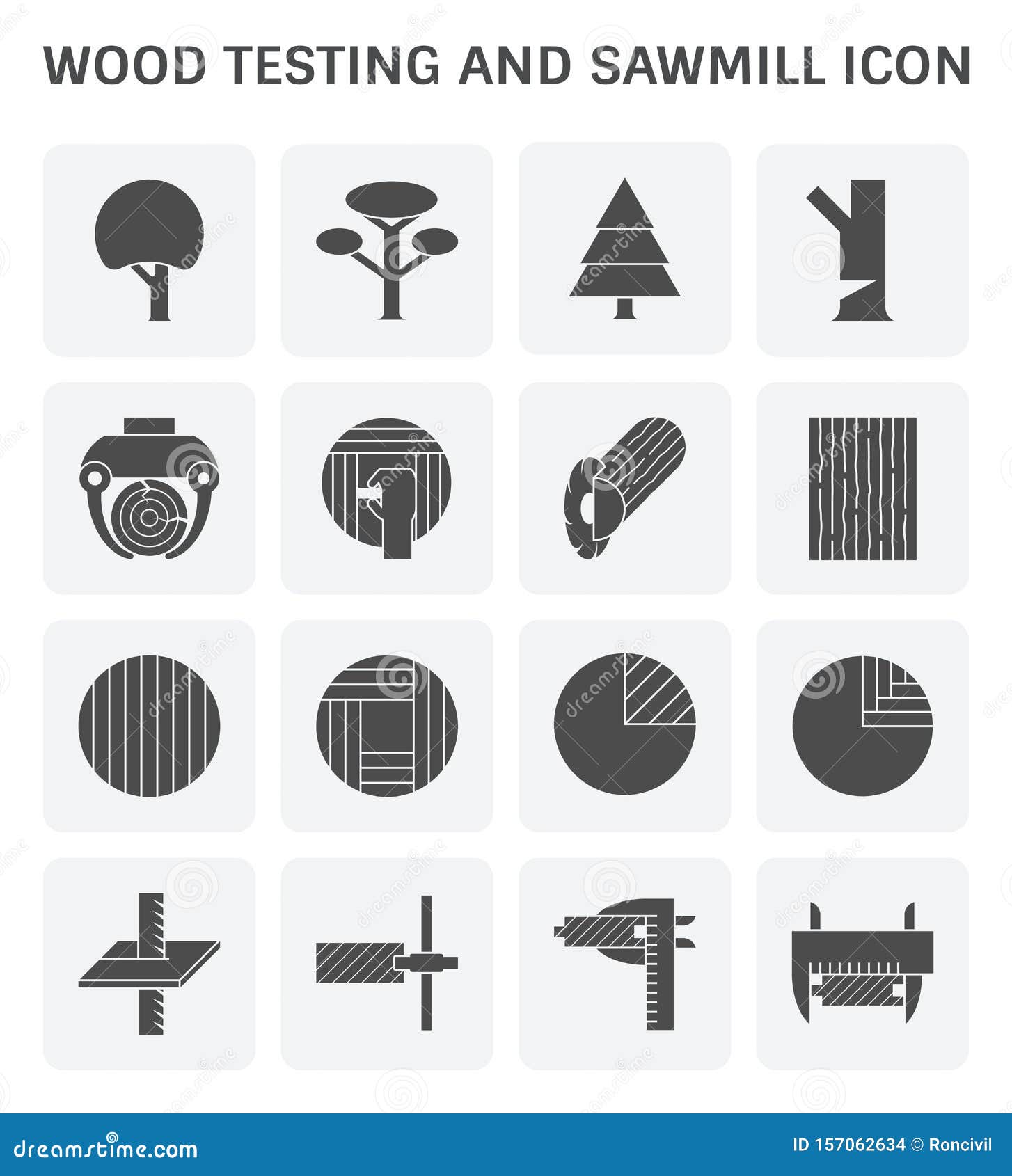 Wood sawmill icon stock vector. Illustration of bulk - 157062634