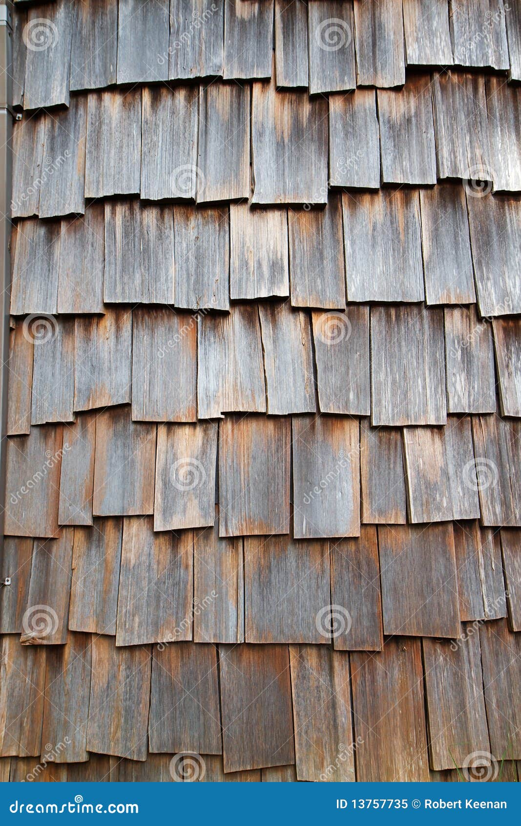 Wood Shake Wall stock image. Image of architecture, shadow - 13757735