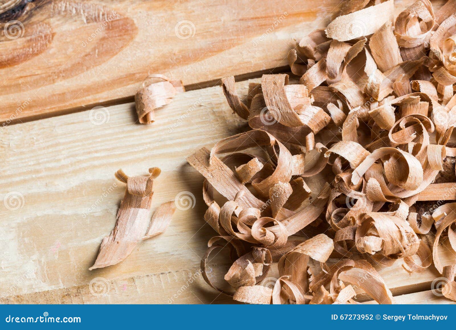 Wood shavings background stock photo. Image of abstract - 67273952