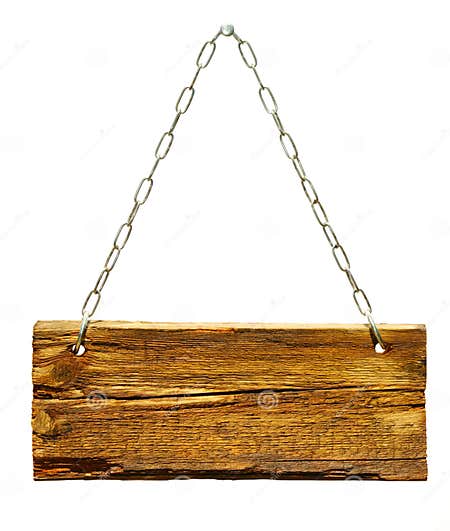 Wood sign stock image. Image of hanging, sign, fashioned - 15855573