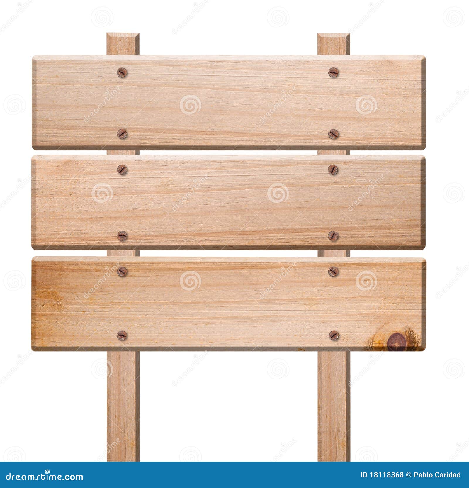 Wood sign isolated. stock photo. Image of blank, vintage - 18118368