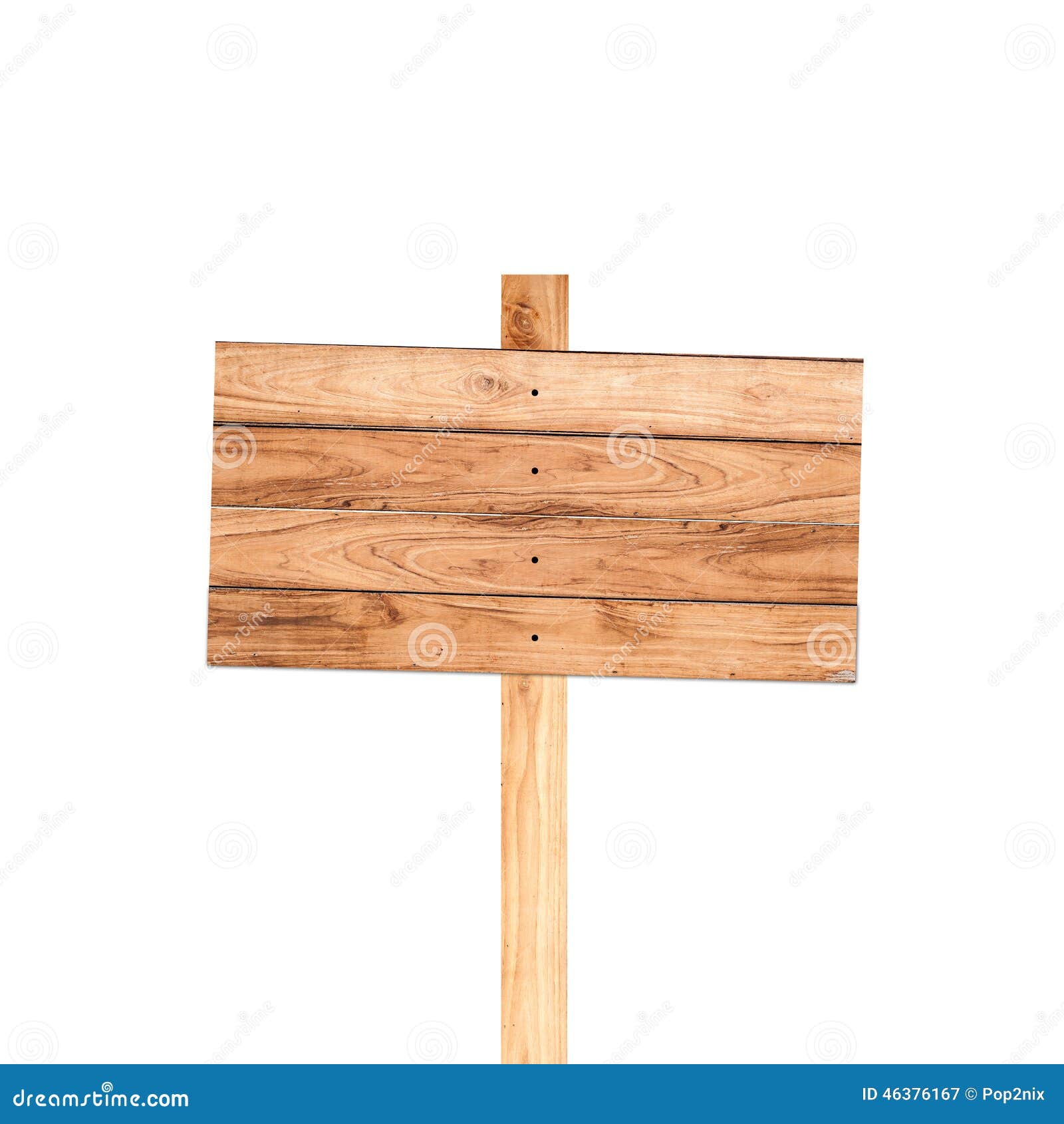Wood Sign Label Isolated on White Background Stock Image - Image of ...