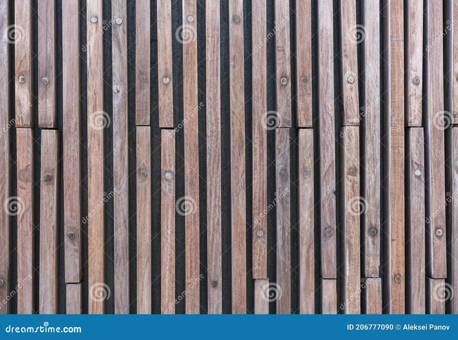 Wood Slats, Timber Battens Wall Pattern Surface Texture Stock Photo ...