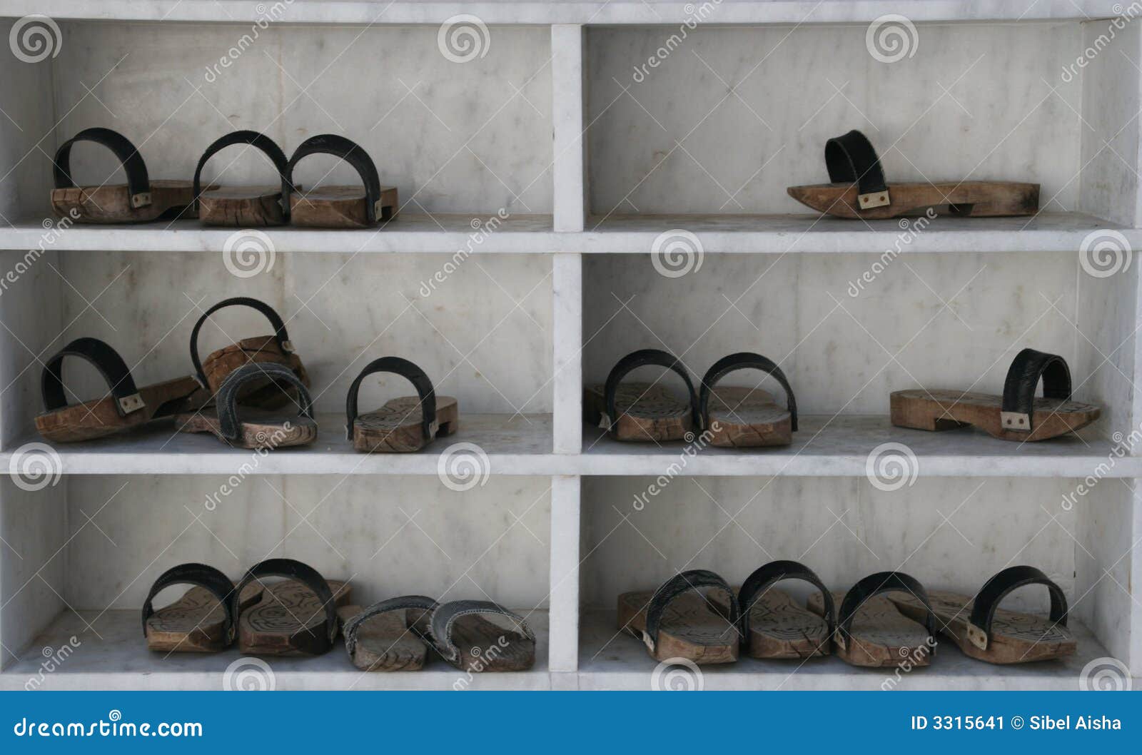 Wood slippers stock image. Image of clogs, fashion, stacked - 3315641