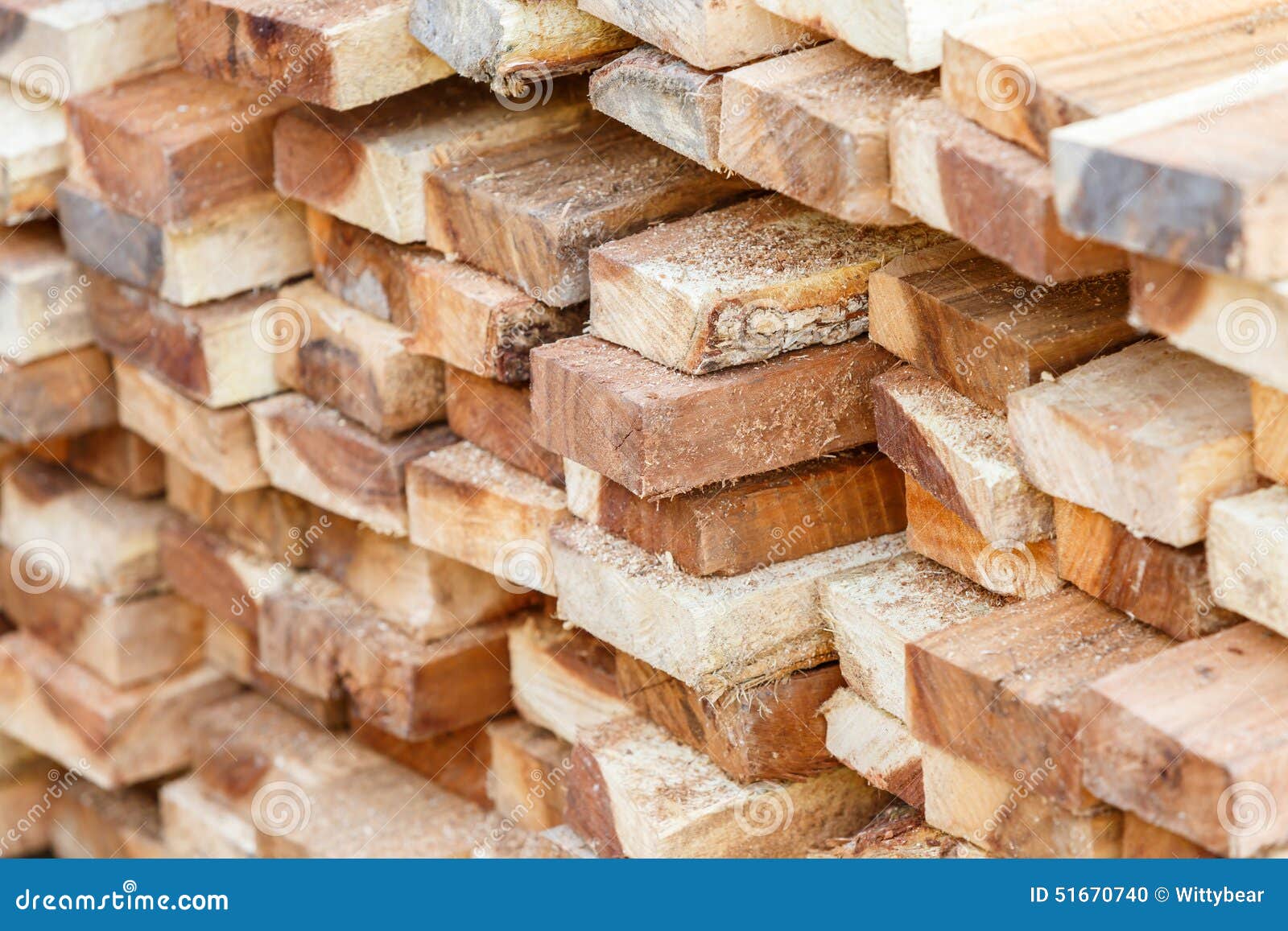 Wood Stack for Construction Job Stock Photo - Image of wooden, timber ...