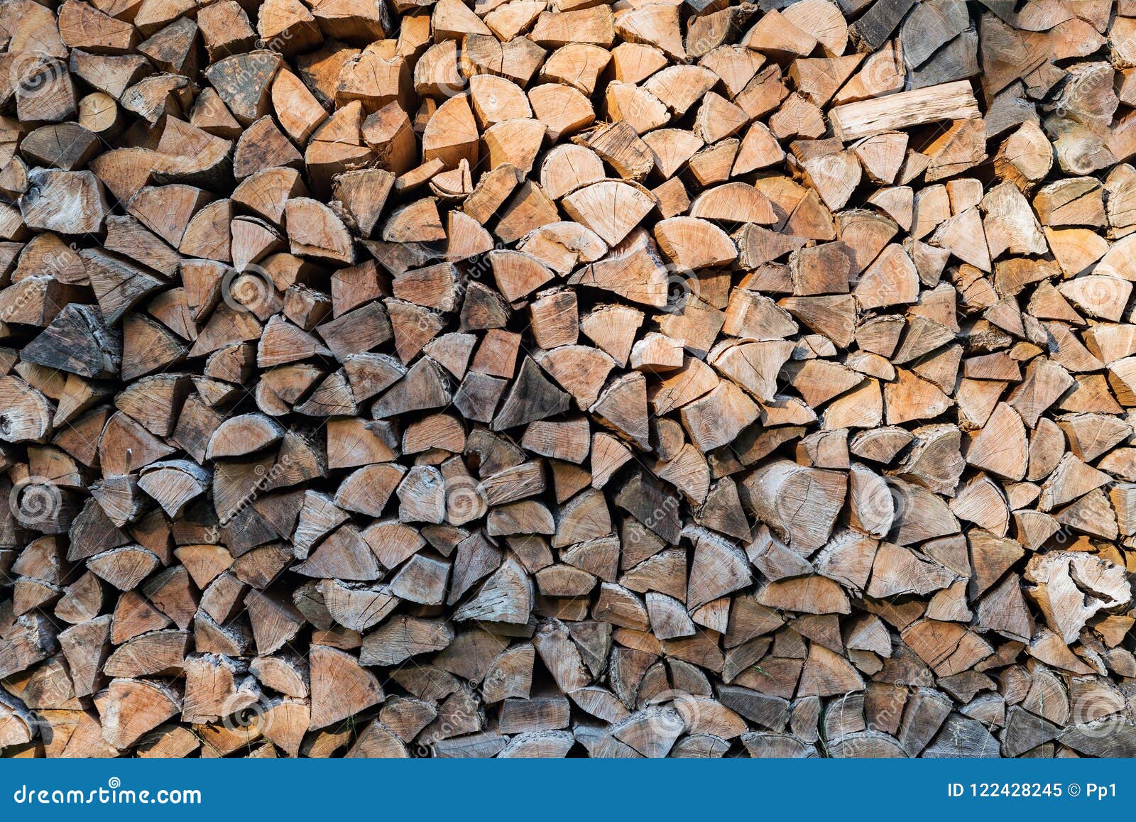 Wood Stack Log Pile Timber Fire Piece Stock Image - Image of stacked ...