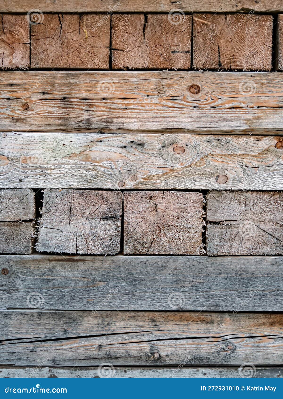 Wood Stacked in Different Directions As Background Stock Photo - Image ...