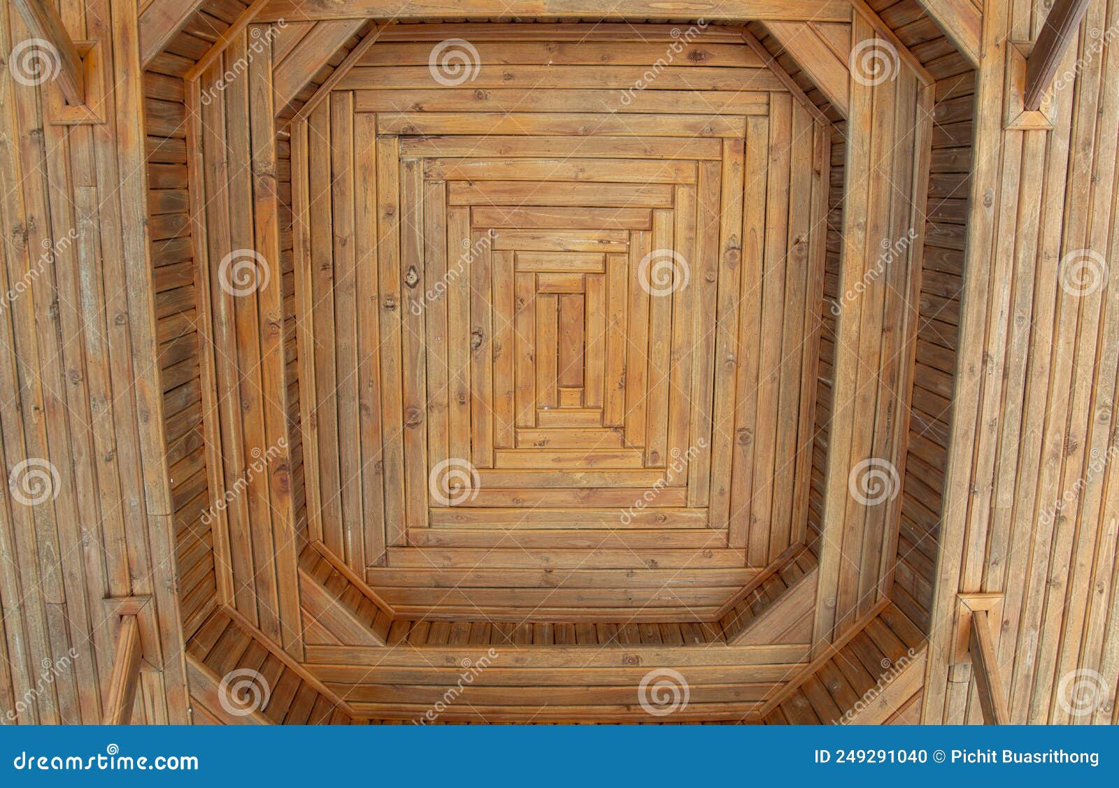 The Wood is Stacked in a Multi-layered Complex Shape Stock Photo ...