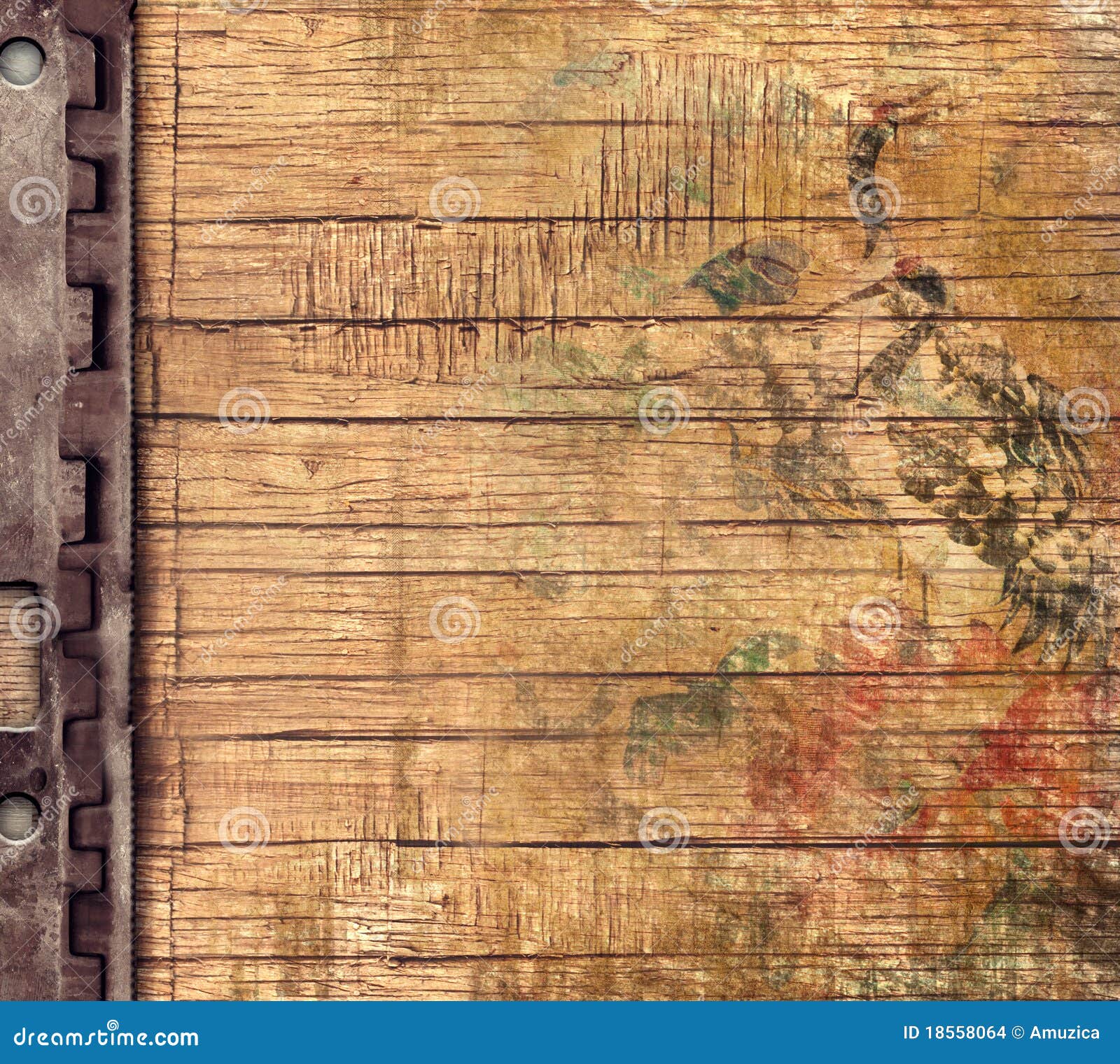 Wood with steel structure stock photo. Image of crane - 18558064